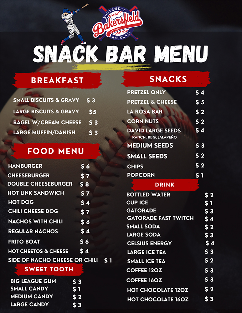 Northwest Bakersfield Baseball Association : Website by RAMP InterActive